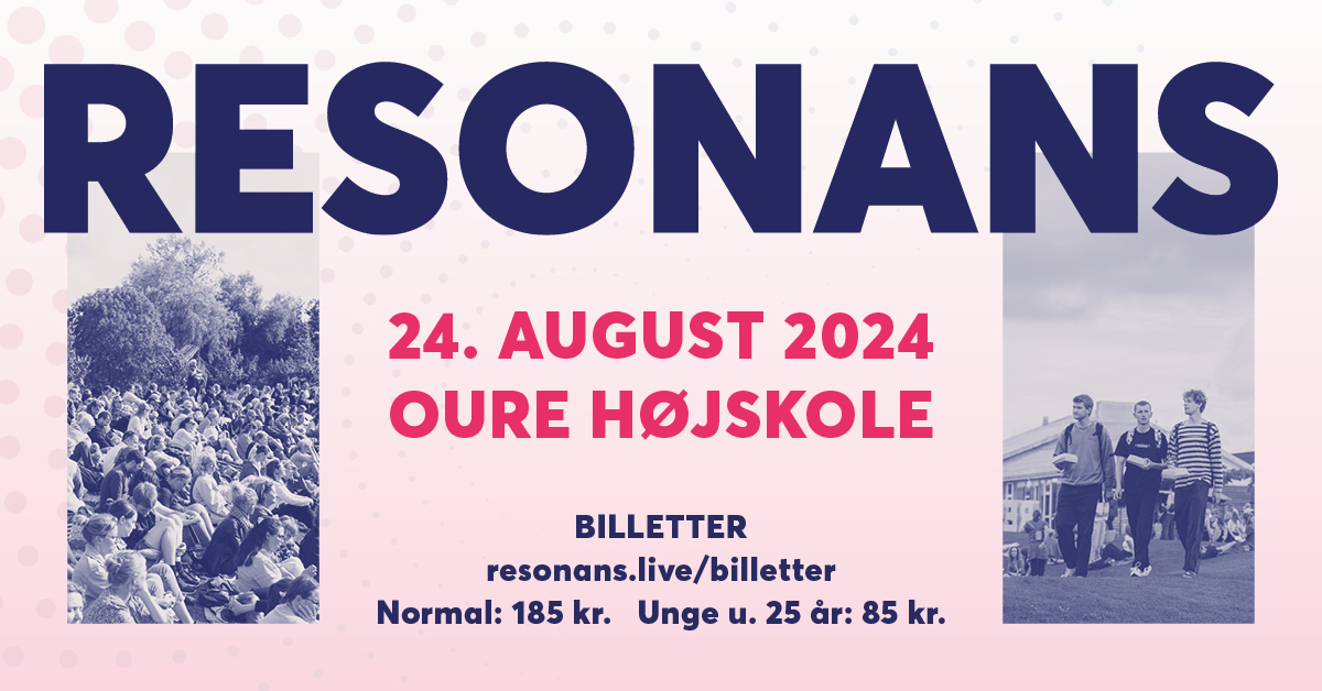 RESONANS 2024 offentliggør første navne. Billetsalget i gang