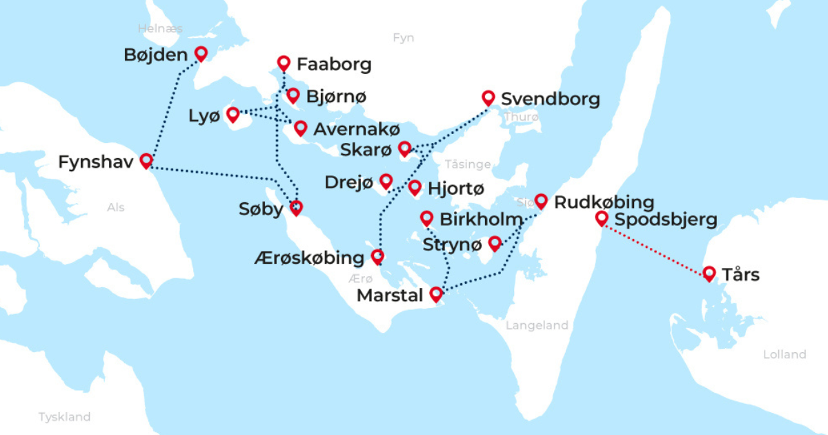 Øhop og vandring i Det Sydfynske Øhav | Oure Korte Kurser | Oure ...